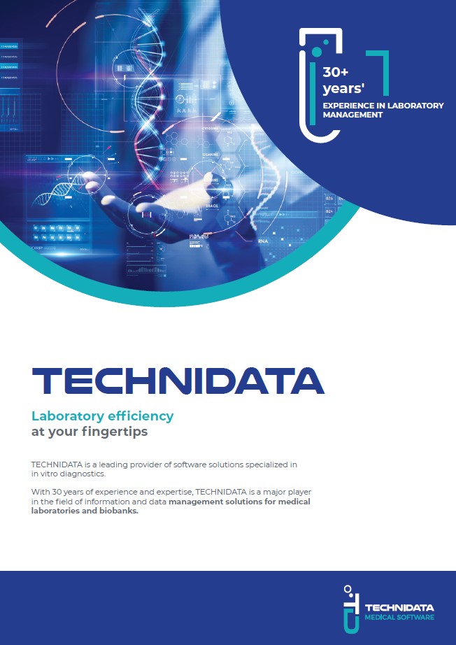 Technidata - LIMS software for general laboratory, homepage - UK